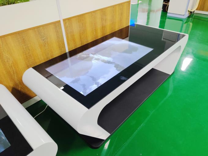 Indoor Large Multi Touch Screen Table , Smart Touch Coffee Table 10 ...