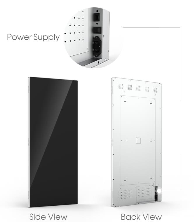 43in Magic Mirror Digital Signage Magic Lcd Advertising Display Fitness ...