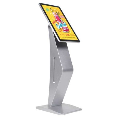 Information Checking Touch Screen Kiosk With Camera Vertical Self ...
