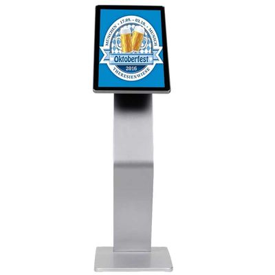 Information Checking Touch Screen Kiosk With Camera Vertical Self ...