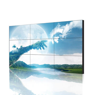 Indoor 3x3 RS232 500nits Lcd Video Wall Display 46 Inch