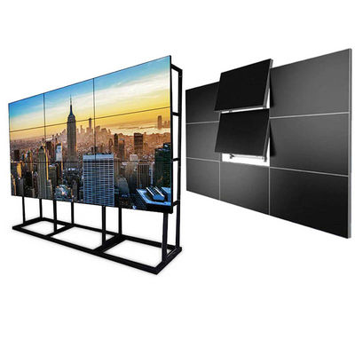 180W Narrow Bezel 500cd/m² 4x4 Lcd Video Wall Display