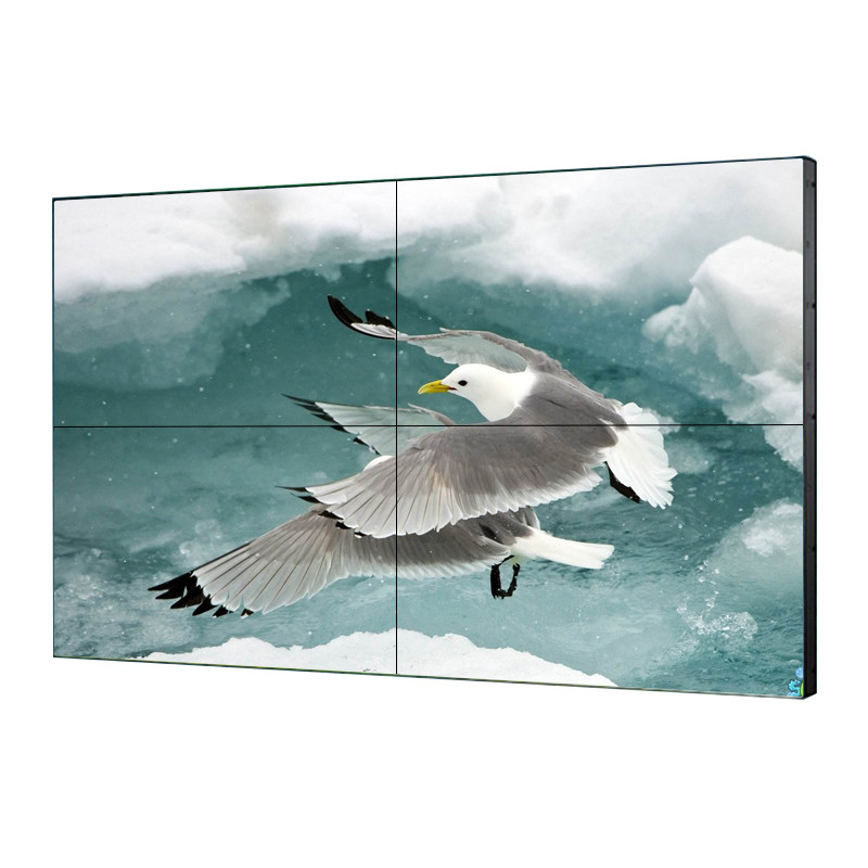 Seamless 55 Inch Video Wall , 4x4 Video Wall 60000 Hours Life Custom ...