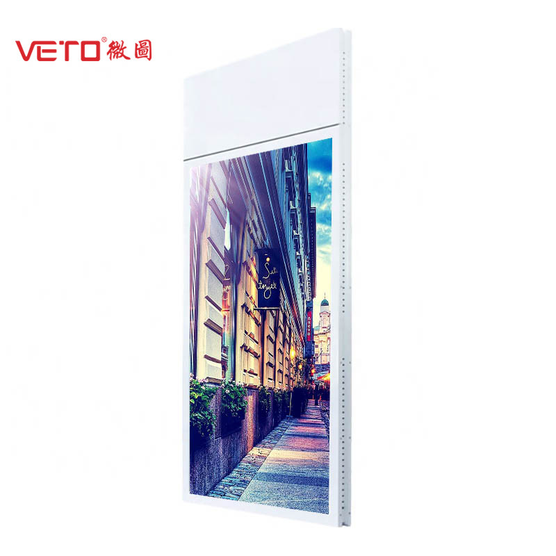43 Inch 700 Nits Ultra Thin LCD Display , TFT LCD Screen For Shop Windows