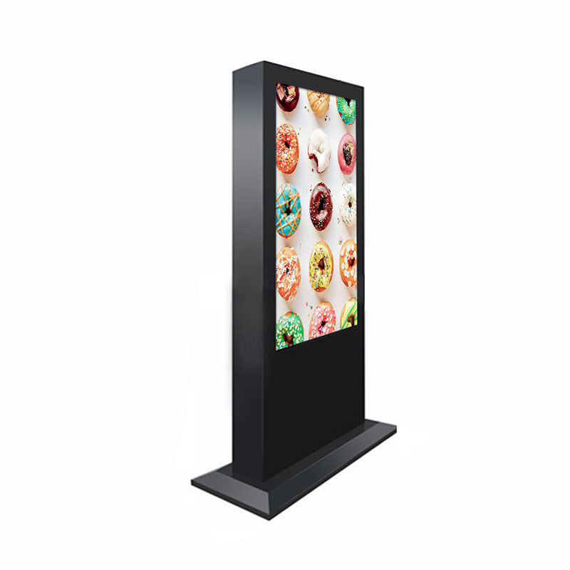 4K 82 Inch Bus Stop Outdoor Interactive Kiosk Ultra Bright Waterproof ...