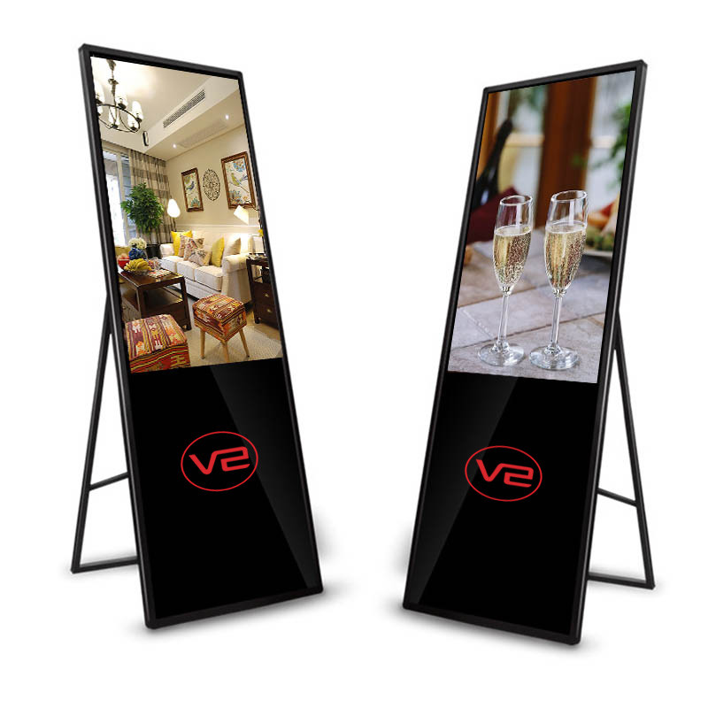 Full HD 1080P Portable Digital Screen , Portable Digital Display Screens