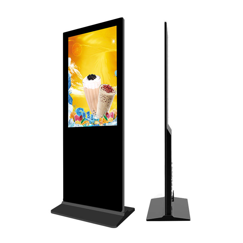 55-inch 16:9 Vertical LCD Digital Signage Machine 4000:1 Contrast Ratio ...