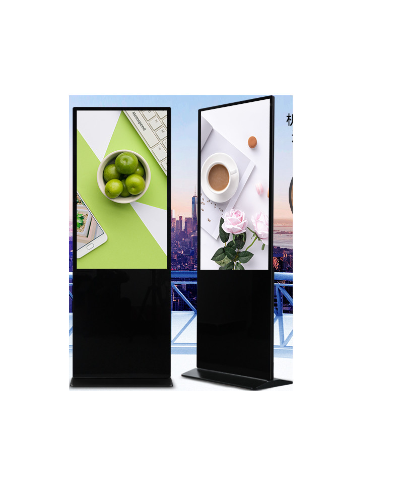 Indoor Infrared/Capacitive Floor Standing Digital Signage 450cd/M2 55 ...