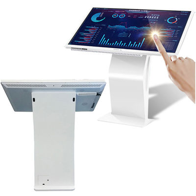 55 Inch Horizontal LCD Kiosk Displays , LCD Touch Screen Kiosk 1920 X ...